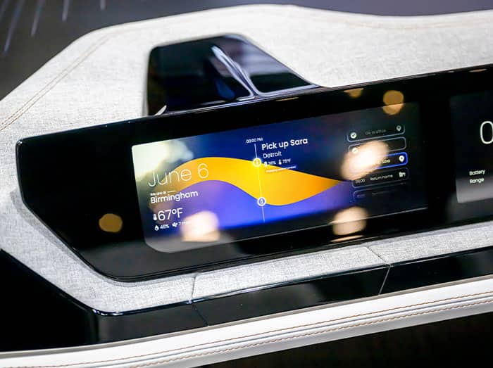 Chrysler Synthesis Interior Demonstrator | Seamless Integration